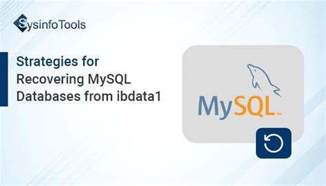 Struggling To Recover And Restore Mysql Database From Ibdata1 Sysinfotools Software