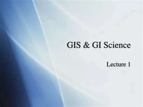 Ppt Gis And Gi Science Powerpoint Presentation Free Download Id5509304