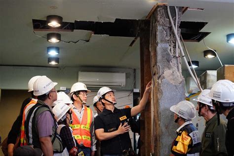 蔣萬安視察南機場受損整宅 宣示：北市進入大都更時代 爽爆新聞網