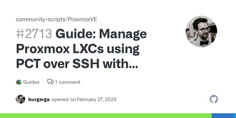 Guide Manage Proxmox Lxcs Using Pct Over Ssh With Ansible · Community Scripts Proxmoxve