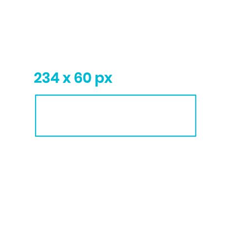Banner Ad 468 X 60 Dimensions And Drawings