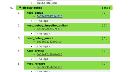 Engine V Display Builds Has Bad Links For Led Tasks Issue Flutter Flutter Github