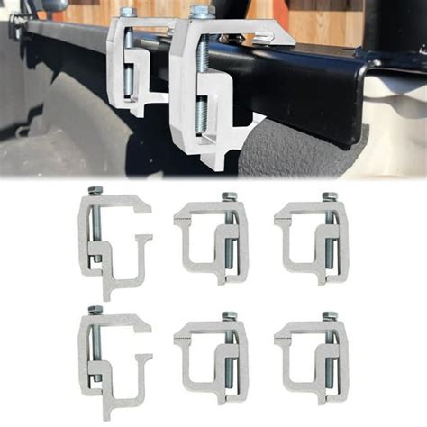 Camper Shell Clamps In Truck Bed Accessories