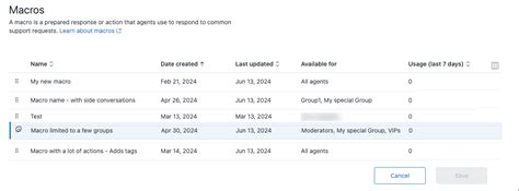 Organizing And Managing Your Macros Zendesk Help