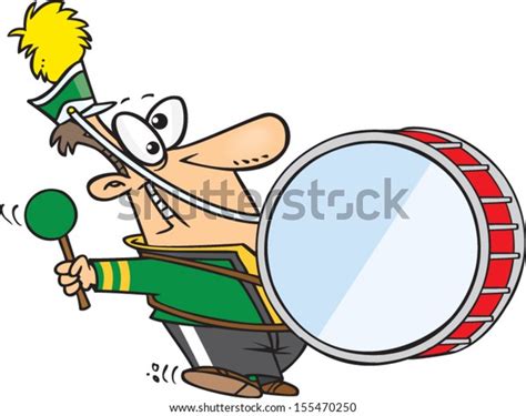 Marching Band Bass Drum Clip Art