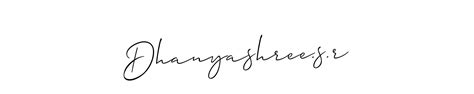 89 dhanyashree s r name signature style ideas latest name signature
