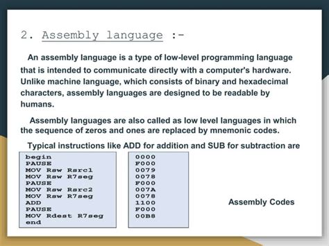 Programming Languagespptx Programming Languages Computing