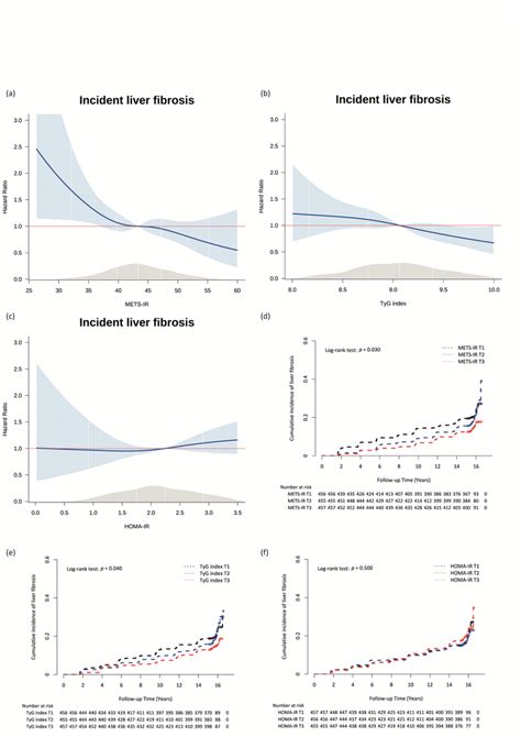 relationships between the mets ir tyg index and homa ir and incident