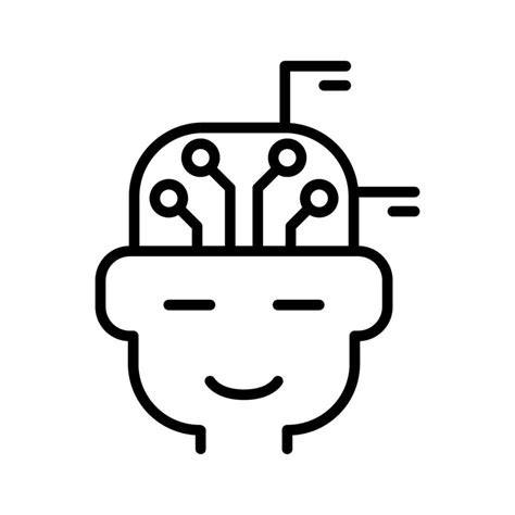AI Machine Learning Icon Vector Art At Vecteezy