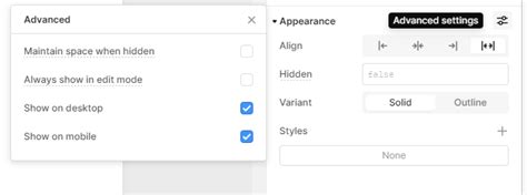 Difference Layout In App And Mobile Editor Feature Requests Retool Forum