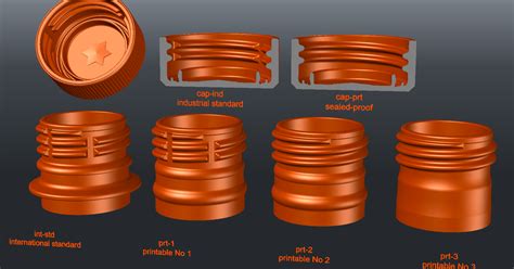 Bottle Cap Thread Design At Ashley Pines Blog