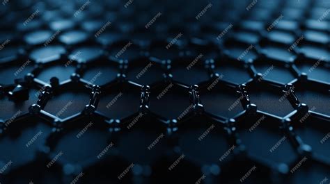 Nanotechnology Graphene Structure With Hexagonal Carbon Lattice Featuring Advanced Material
