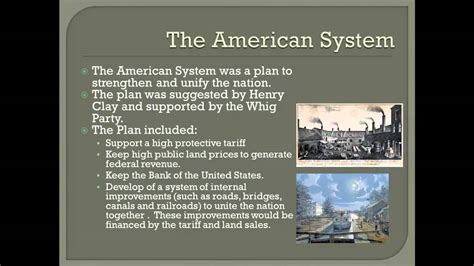 Henry Clay And The American System Youtube