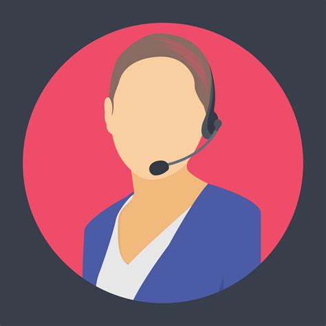 Trendy Customer Representative 15399781 Vector Art At Vecteezy