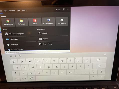is there anyway to turn the onscreen keyboard off on the pro 7 super