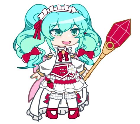 Hatsune Miku Gacha Club Figure 15th Aniversary Ver