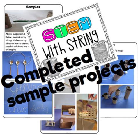 String Stem Challenges Simple Stem And Steam Activities With String