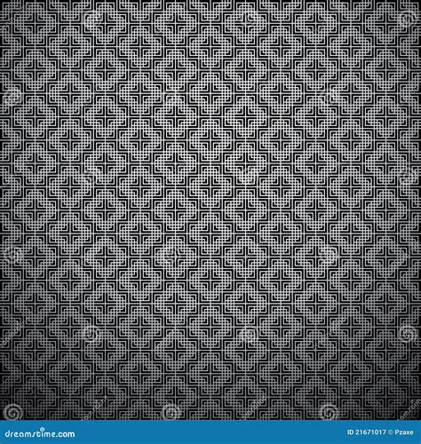 Monochrome Pattern Abstract Background Stock Vector Illustration Of Repetition Element