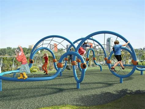 Berliner Seilfabrik Twist And Shout Twist Slide In Playground Circle