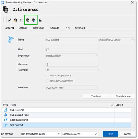 Import And Export A Data Source Devolutions Documentation