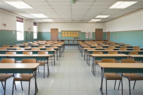 Classroom Smartboard Premium Ai Generated Image