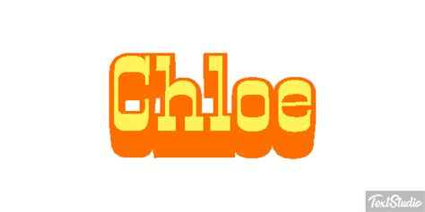 Chloe Name Animated  Logo Designs