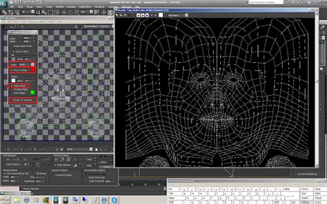 1027218 Virtual Environments Using Uvw Map To Produce Head Material Bitmap