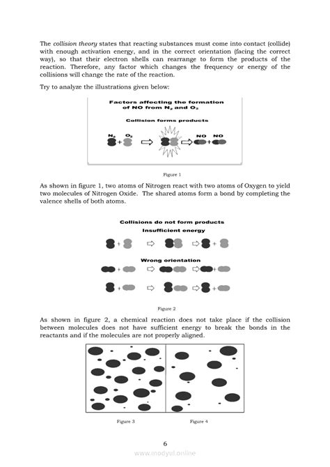 Physical Science Module Collision Theory And Chemical Reaction Rate SHS Modules
