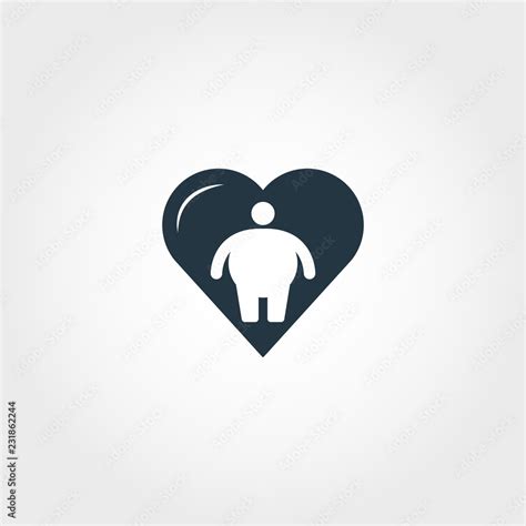 Body Positivity Creative Icon Premium Style Design From Visual Device Icon Collection Simple