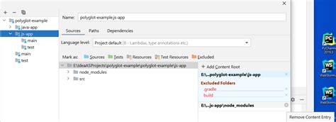 Mark Node Modules Folder As Library Root After Exclusion Ides Support Intellij Platform