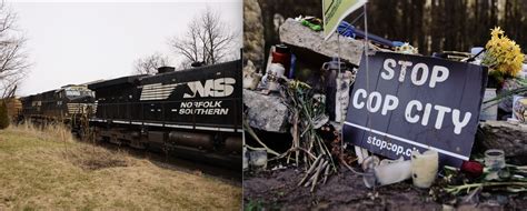 Norfolk Southern Donated 100000 To Cop City In These Times