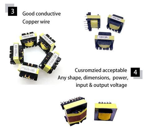 Step Up Transformer Encapsulated Pcb Transformer High Voltage High