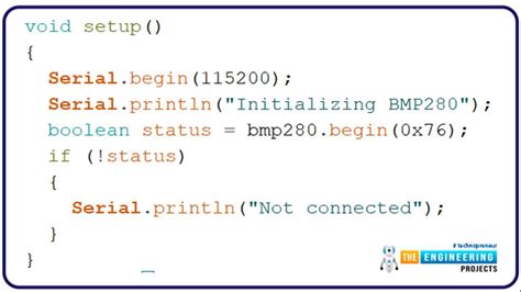 Esp32 Bmp280 Sensor Interfacing With Thingspeak Webserver The Engineering Projects