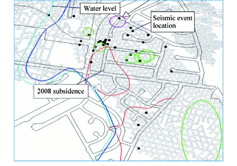 Microseismic Event Locations At Collingwood Park Download Scientific Diagram