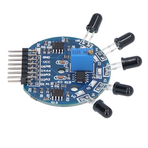 5 Way Flame Sensor Module Fire Extinguisher Robot Digital Analog Output