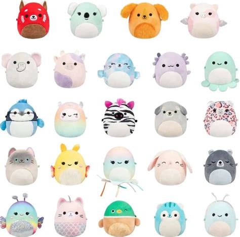 Squishmallows Micromallows Series 1 Micromallows 25 Micro Plush Pack 1 Random 25 Plush