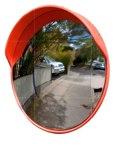 Orange Polycarbonate Convex Mirror At Rs 2500 Peeragarhi New Delhi Id 21132042530