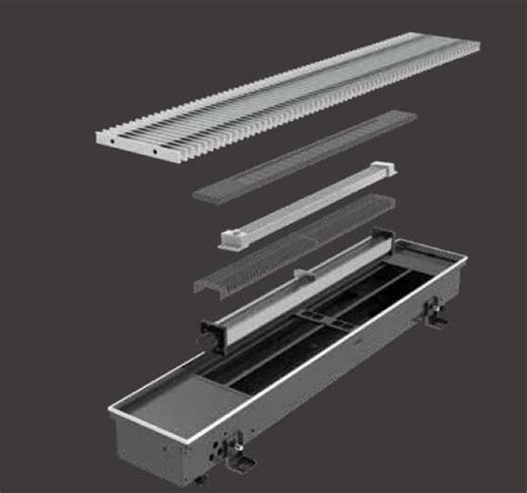 Electric Trench Heating Lst Convector Or Perimeter Heating Convector