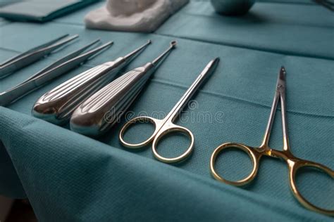 Surgery Instruments In Reprocessing Stock Image Image Of Seam