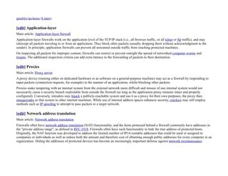 Firewall ODT Information And Network Security Computing