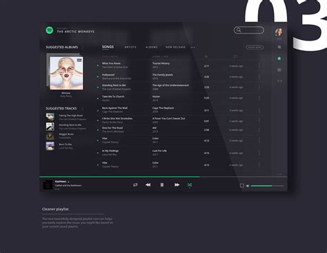 Spotify Ui Redesign Concept On Behance