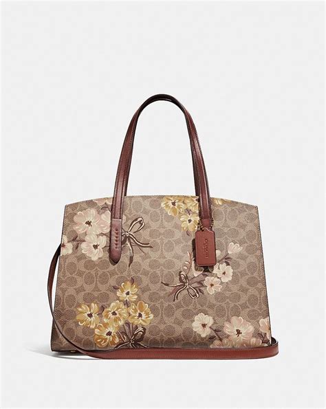 Womens Bags Coach ® Carryall Signature Canvas Women Handbags