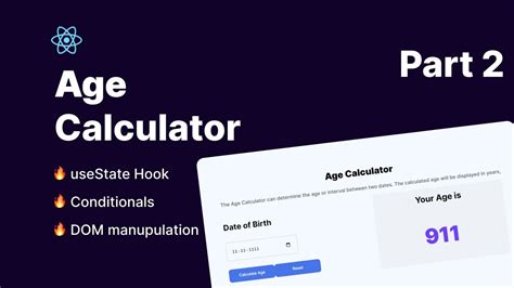 Build Age Calculator App In React Mini Project Setup Folder Structure Component Render 🔥🔥🚀