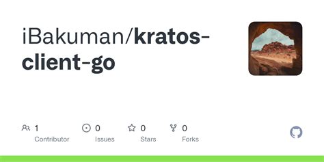 GitHub IBakuman Kratos Client Go