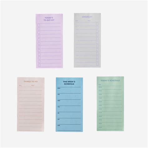 Planner Pads 5 Pcs Flying Tiger Copenhagen