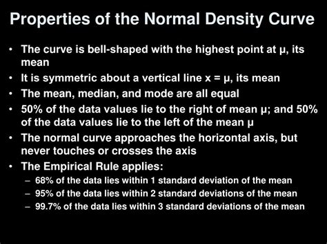 Ppt Understanding Normal Distribution For Statistical Analysis