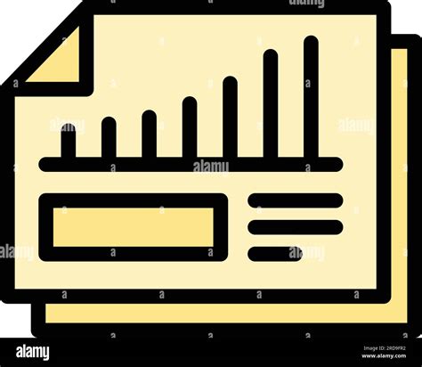 Business Files Icon Outline Vector File Document Computer Folder