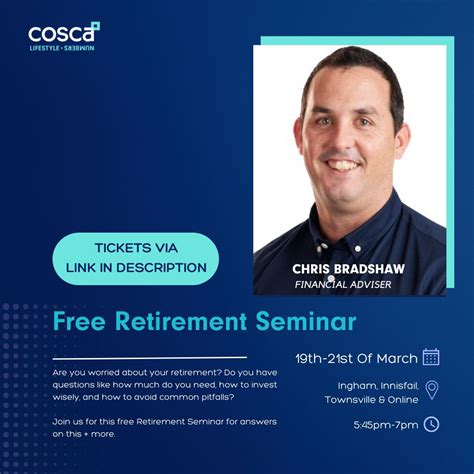 Cosca On Linkedin Are You Ready To Take The Next Step Towards Retirement 💰 Join Chris…