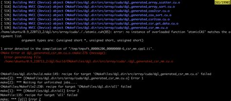 Error When Building Dgl From Source · Issue 4252 · Dmlcdgl · Github