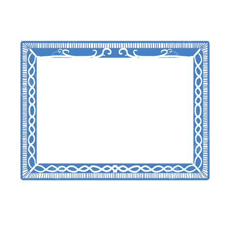 Certificate Line Border PNG Vector PSD And Clipart With Transparent Background For Free